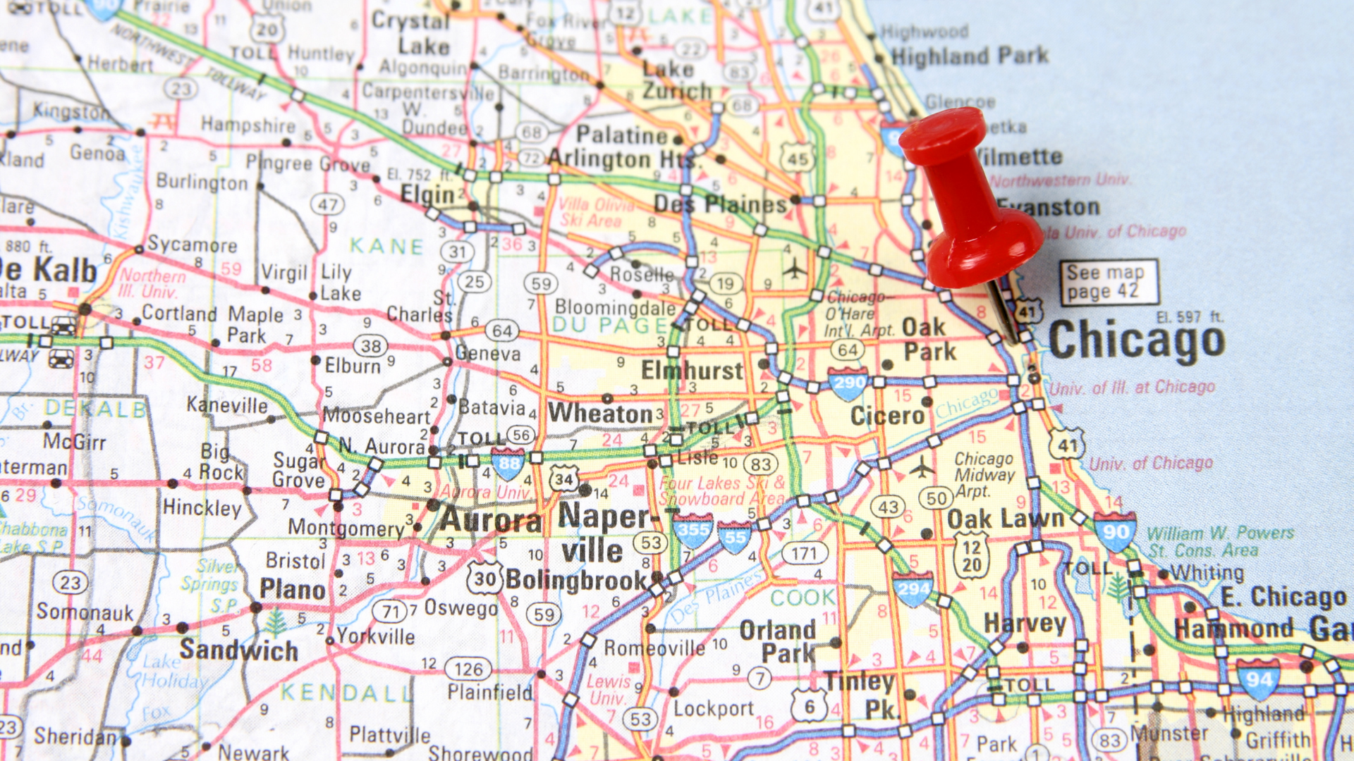 chicago map - Globelle Gina